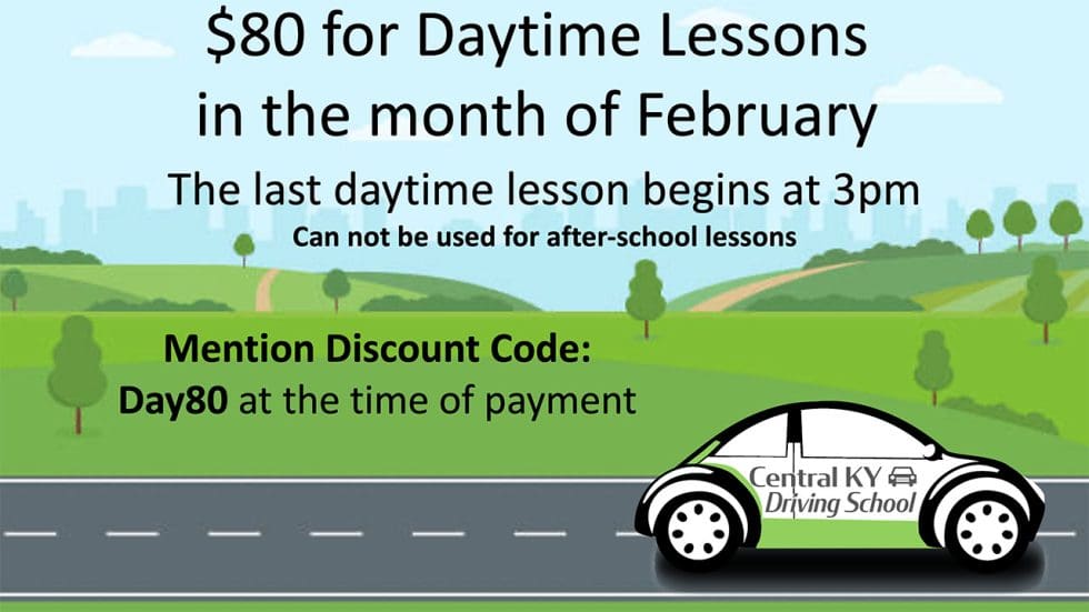 Driving Lessons Pricing | Central KY Driving School in Lexington, KY